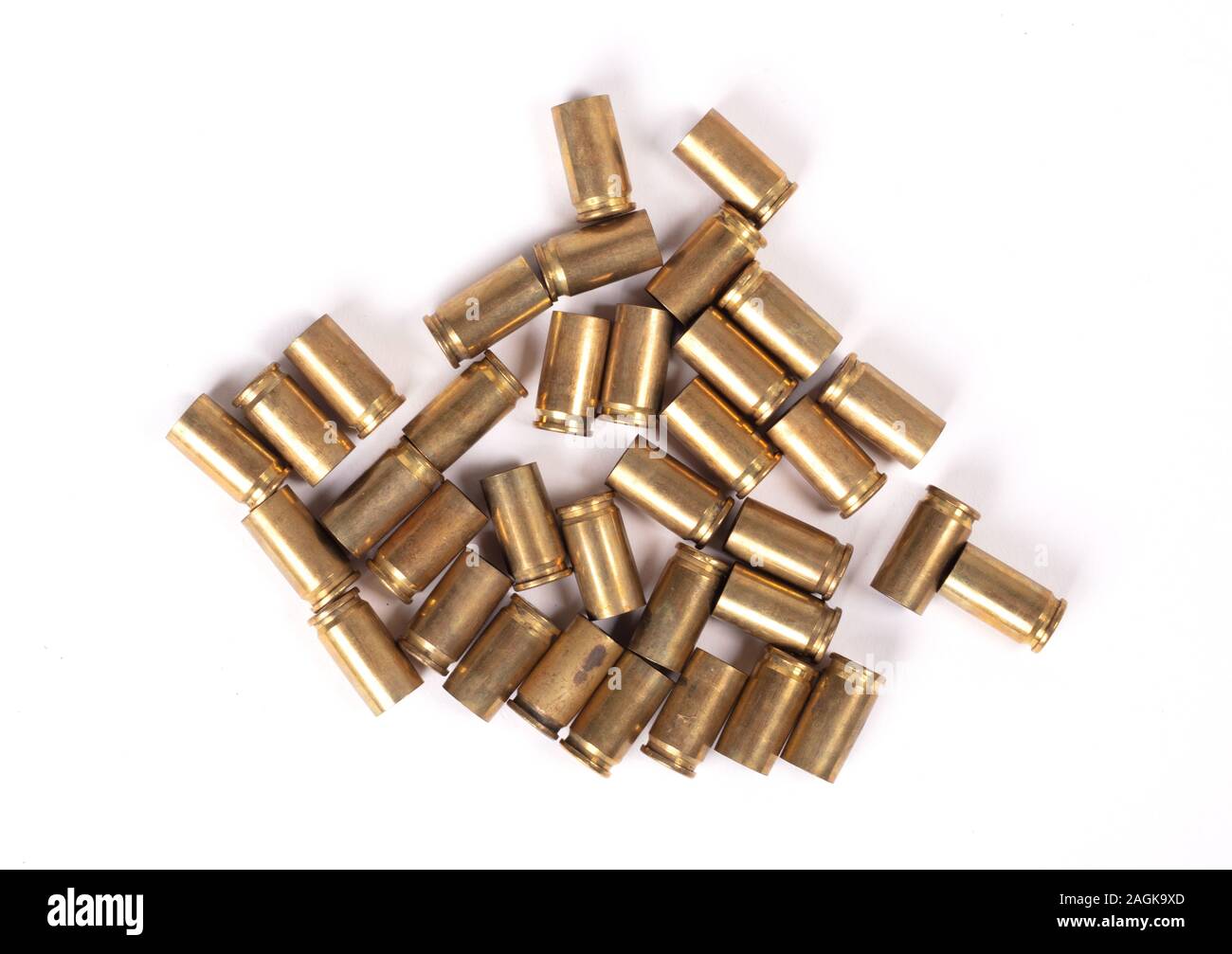 Very old cartridges isolated on a white background Stock Photo - Alamy