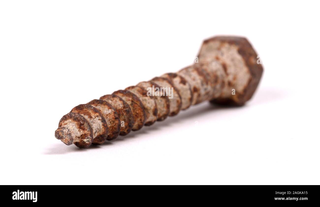 Rusty fence background Cut Out Stock Images & Pictures - Alamy