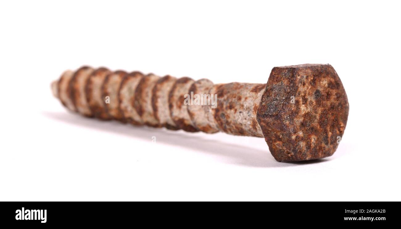 Rusty fence background Cut Out Stock Images & Pictures - Alamy