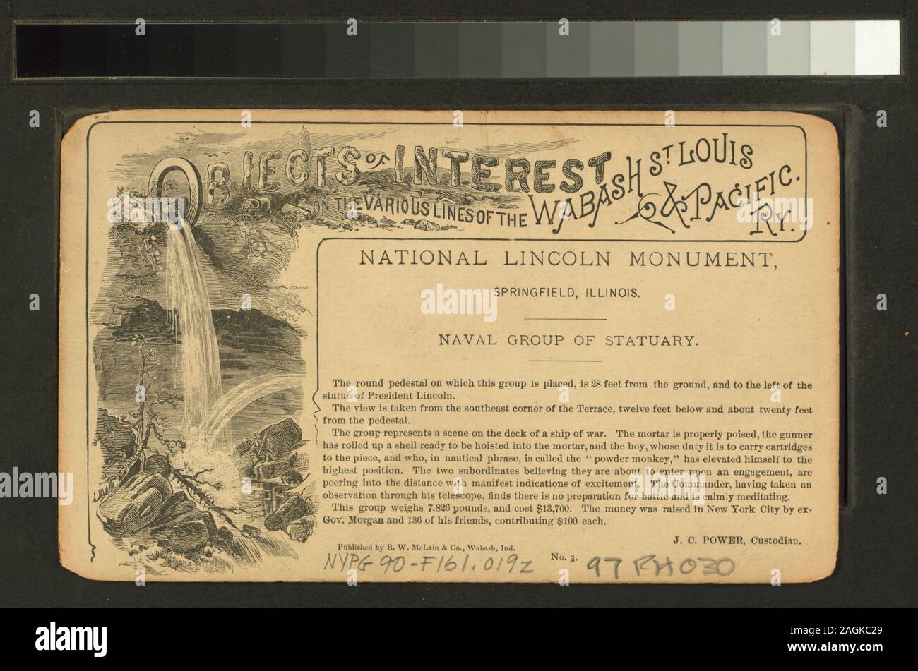 National Lincoln Monument, Springfield, Illinois Naval group of ...