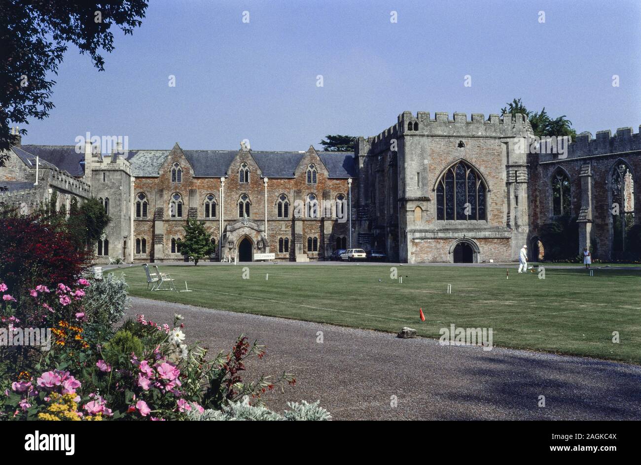 GB '80 : Wells cathedral Stock Photo - Alamy