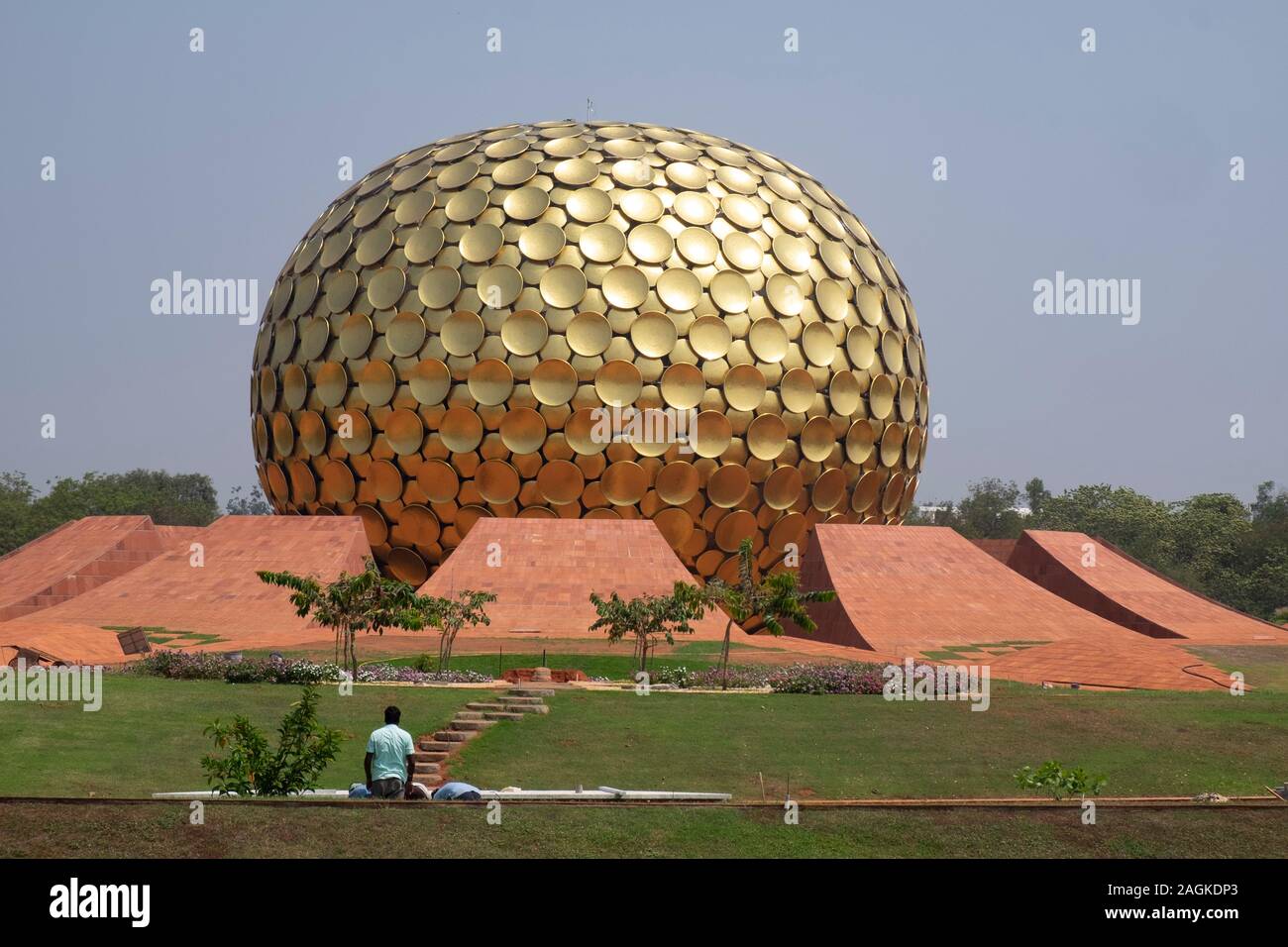 Matrimandir hi-res stock photography and images - Alamy