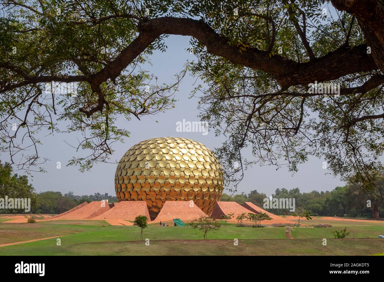Matrimandir hi-res stock photography and images - Alamy