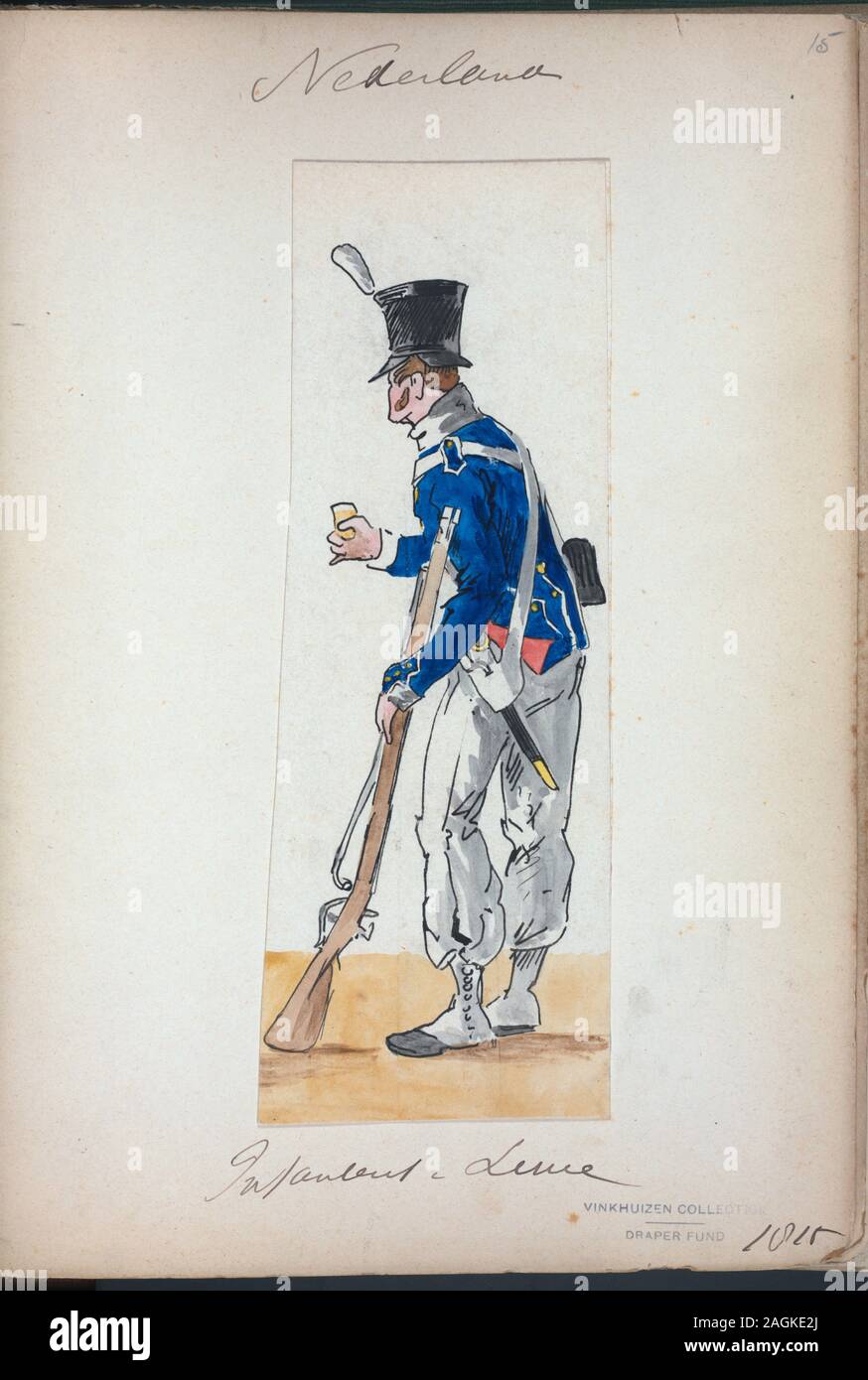 Nederlanden. Infanterie de Linie. (1815); Nederlanden. Infanterie de ...