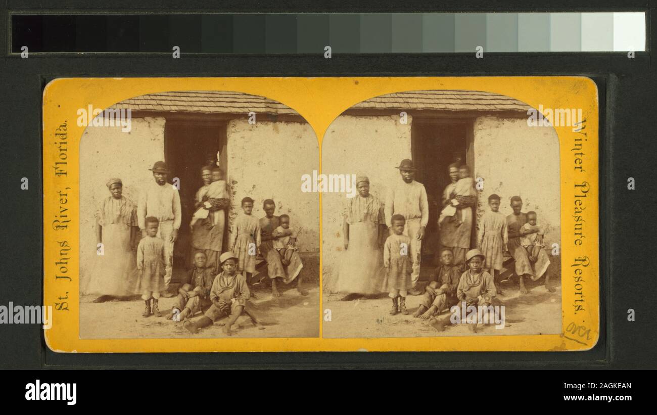 Negro quarters, Plantation, Fort George Island, Florida Negro quarters, Plantation, Fort George ...