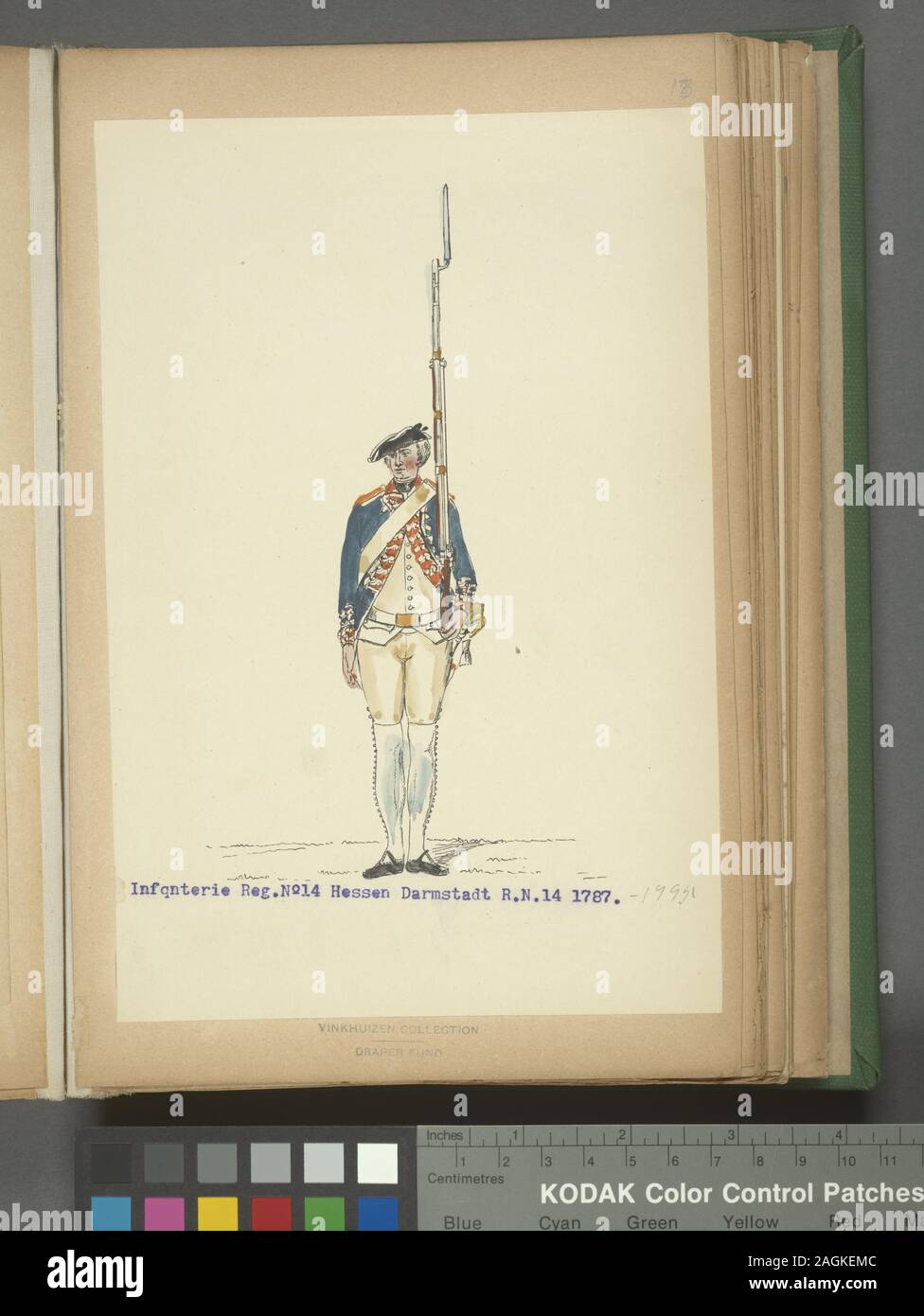 Netherlands dutch holland soldier, 1752-1795 [part 9].; Netherlands ...