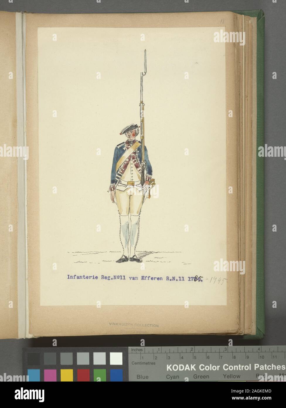 Netherlands dutch holland soldier, 1752-1795 [part 9].; Netherlands ...