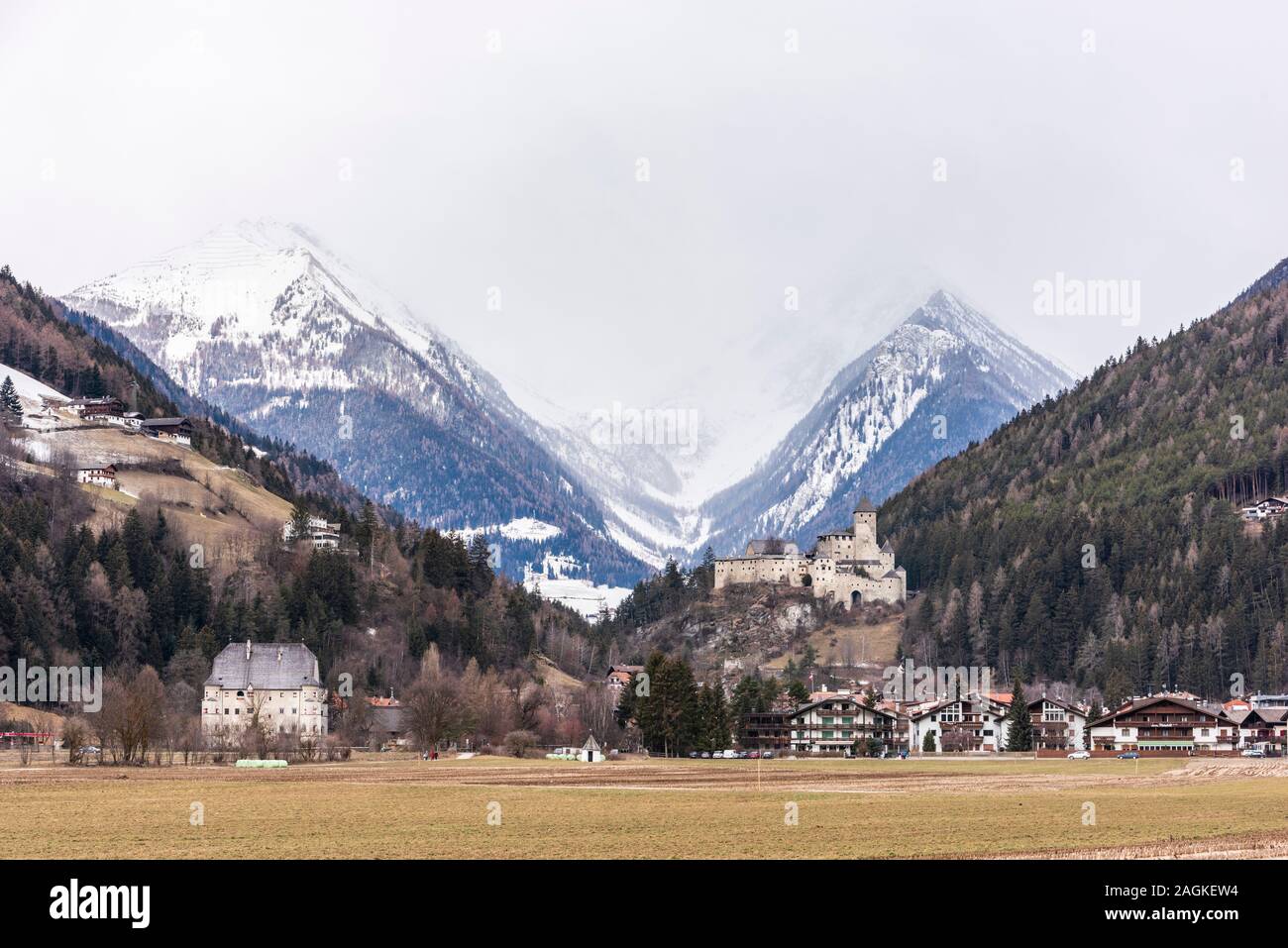 Tures Castle, ancient Manor. Italy Stock Photo - Alamy