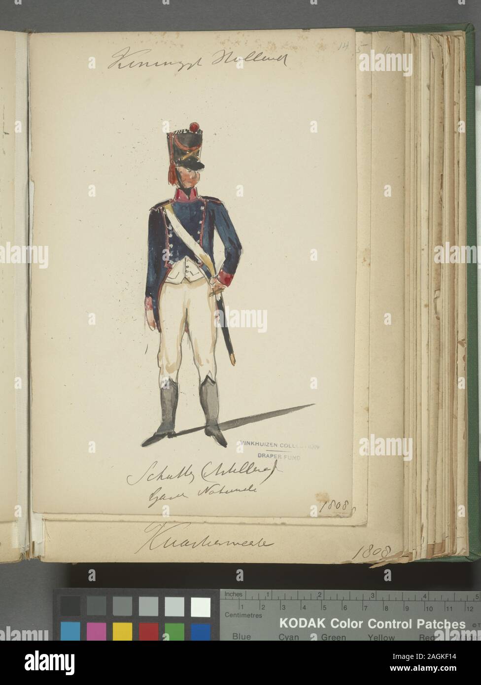 Netherlands dutch holland soldier, 1808 [part 4].; Netherlands dutch ...