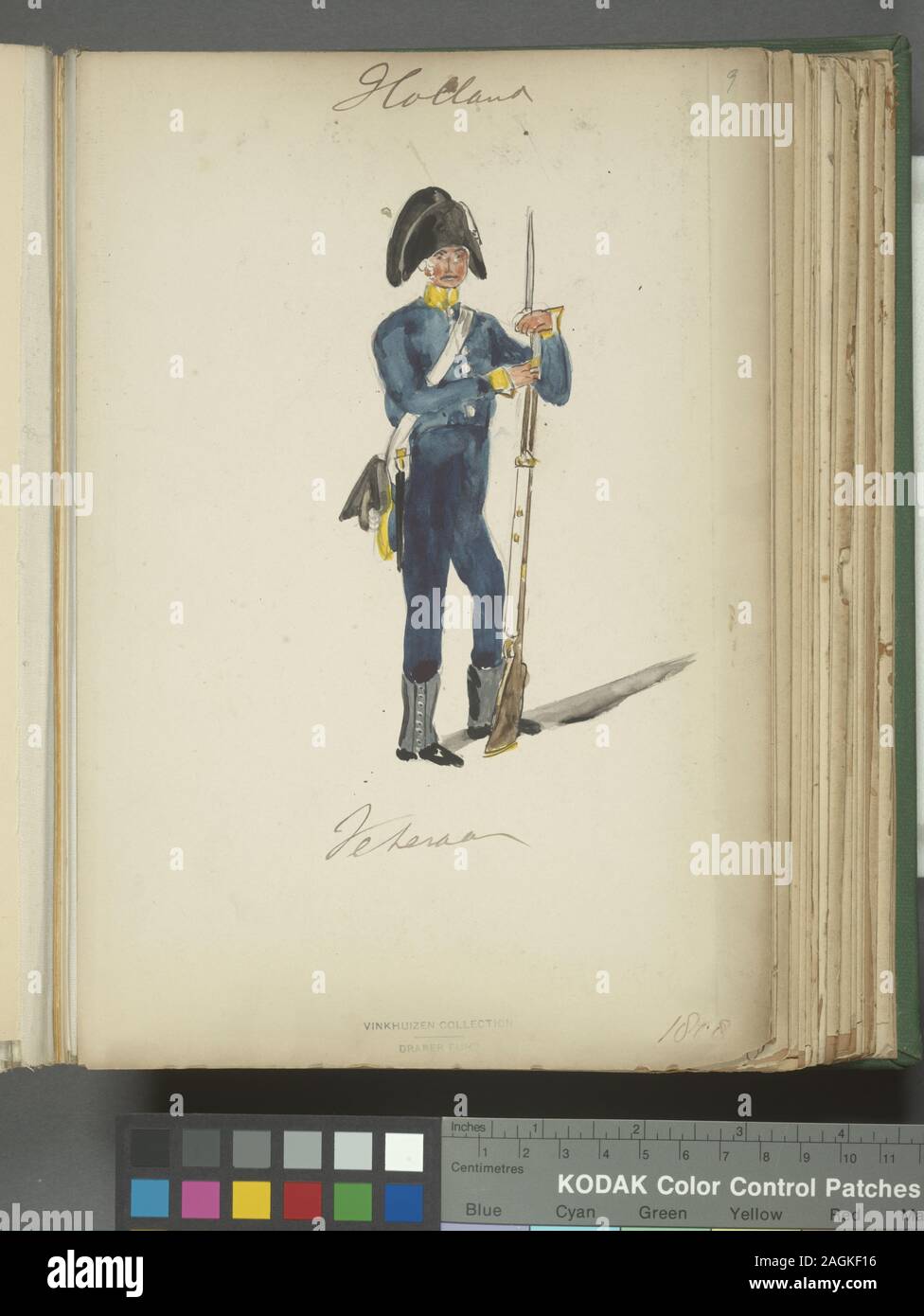 Netherlands dutch holland soldier, 1808 [part 4].; Netherlands dutch ...