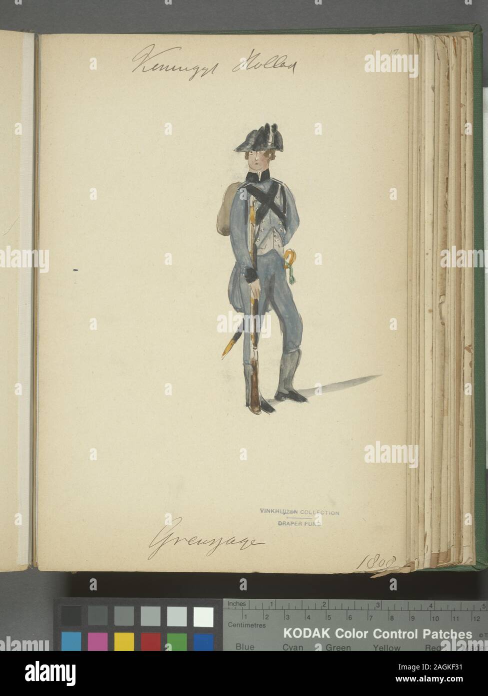Netherlands dutch holland soldier, 1808 [part 4].; Netherlands dutch ...