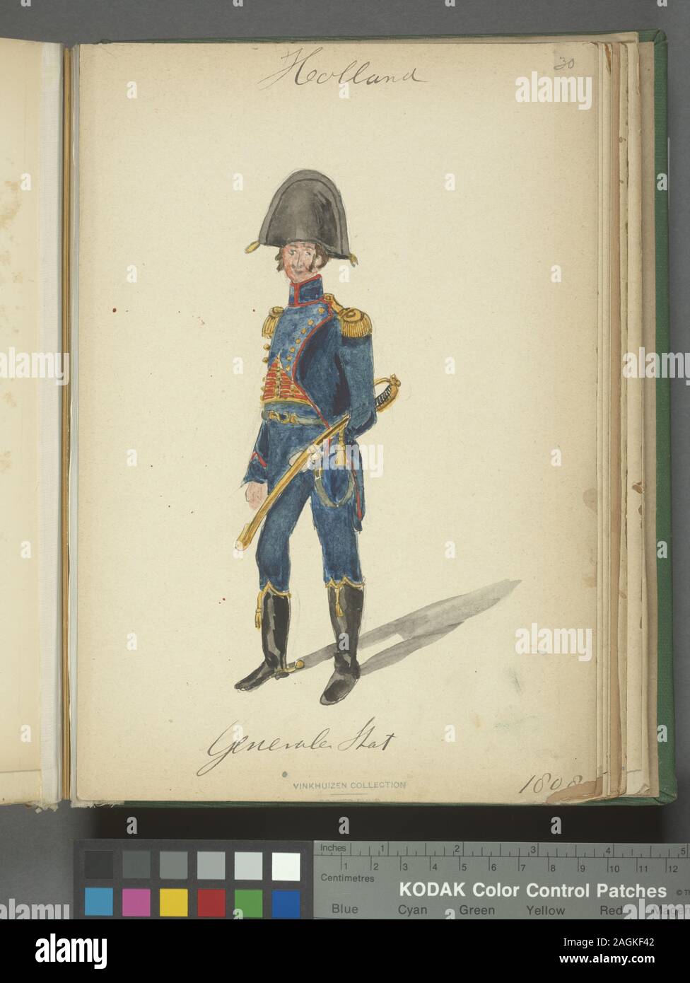 Netherlands dutch holland soldier, 1808 [part 4].; Netherlands dutch ...