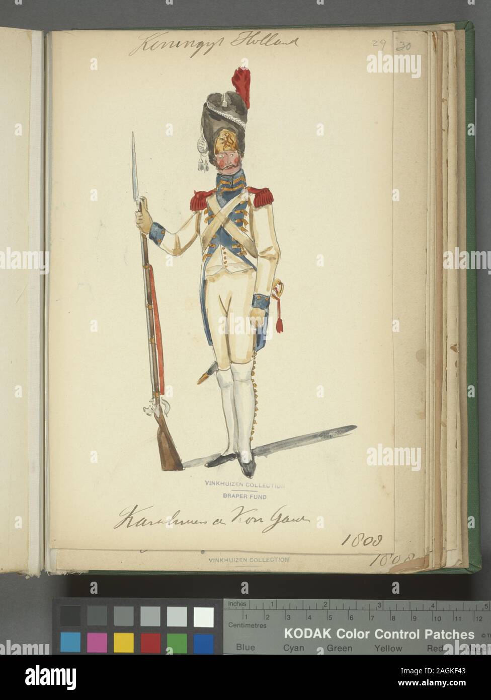 Netherlands dutch holland soldier, 1808 [part 4].; Netherlands dutch ...