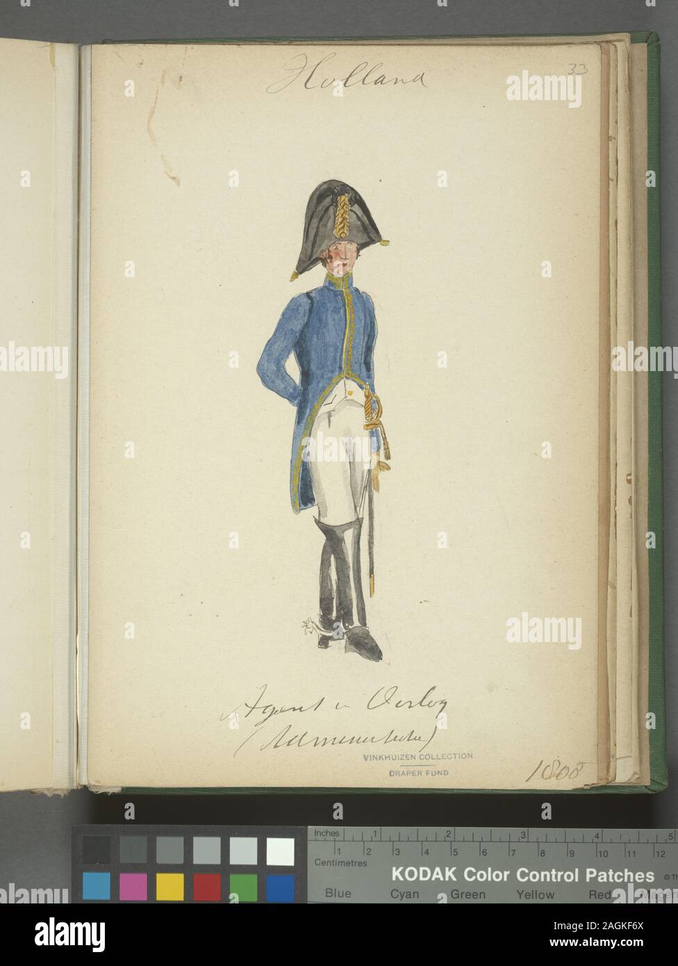 Netherlands dutch holland soldier, 1808 [part 4].; Netherlands dutch ...