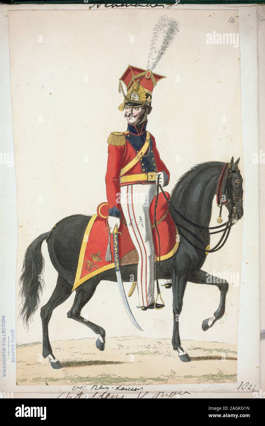 Netherlands dutch holland soldier, 1821 [part 1].; Netherlands dutch ...