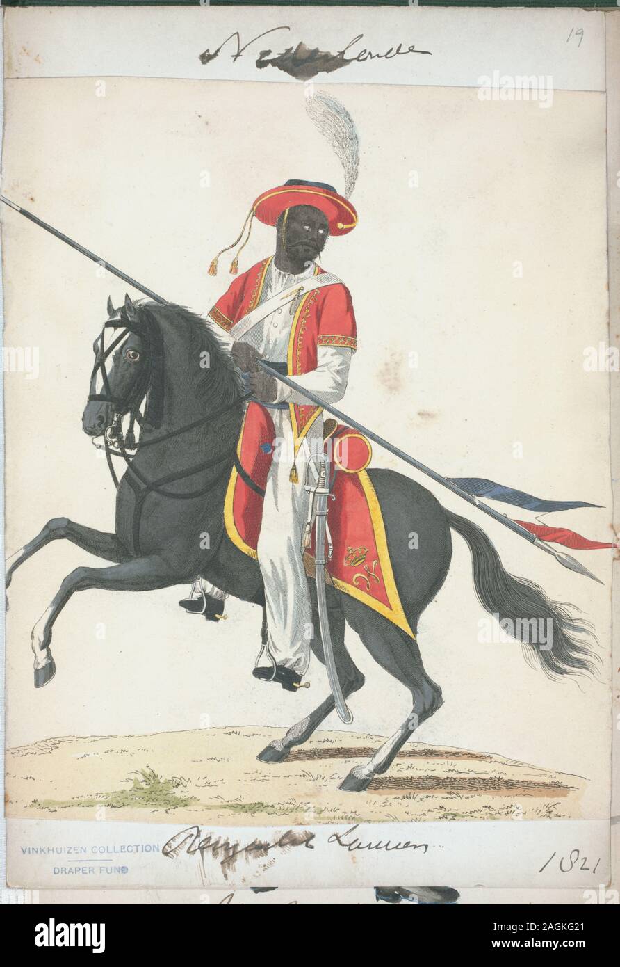 Netherlands dutch holland soldier, 1821 [part 1].; Netherlands dutch ...
