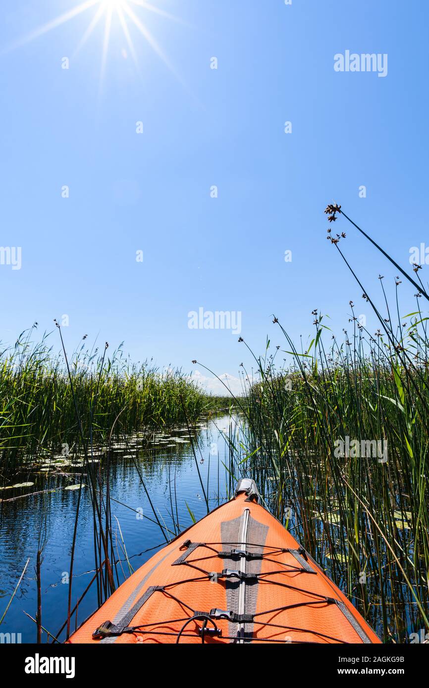 Inflatable boat grass hi-res stock photography and images - Alamy