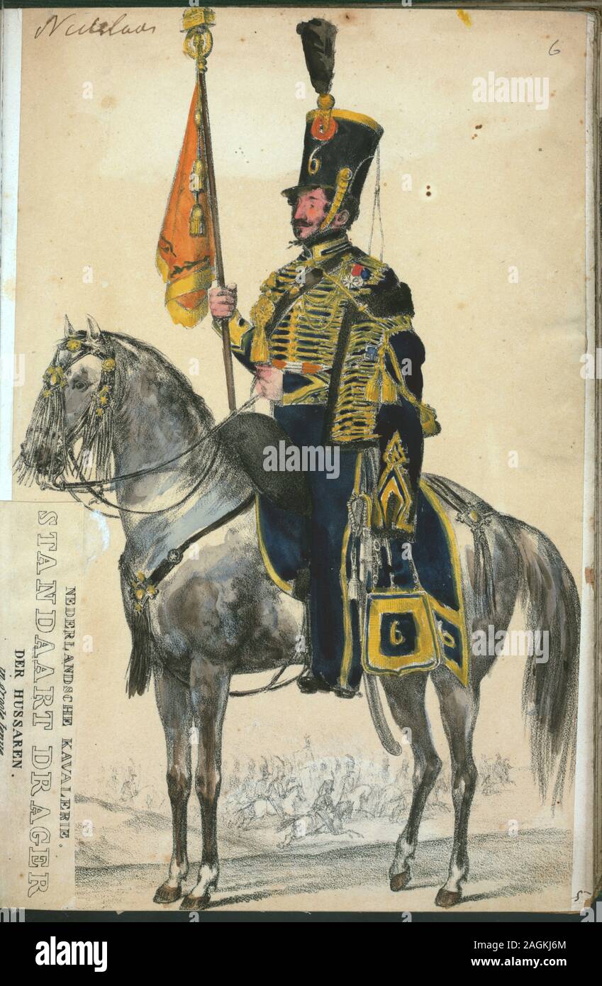 Netherlands dutch holland soldier, 1825.; Netherlands dutch holland ...