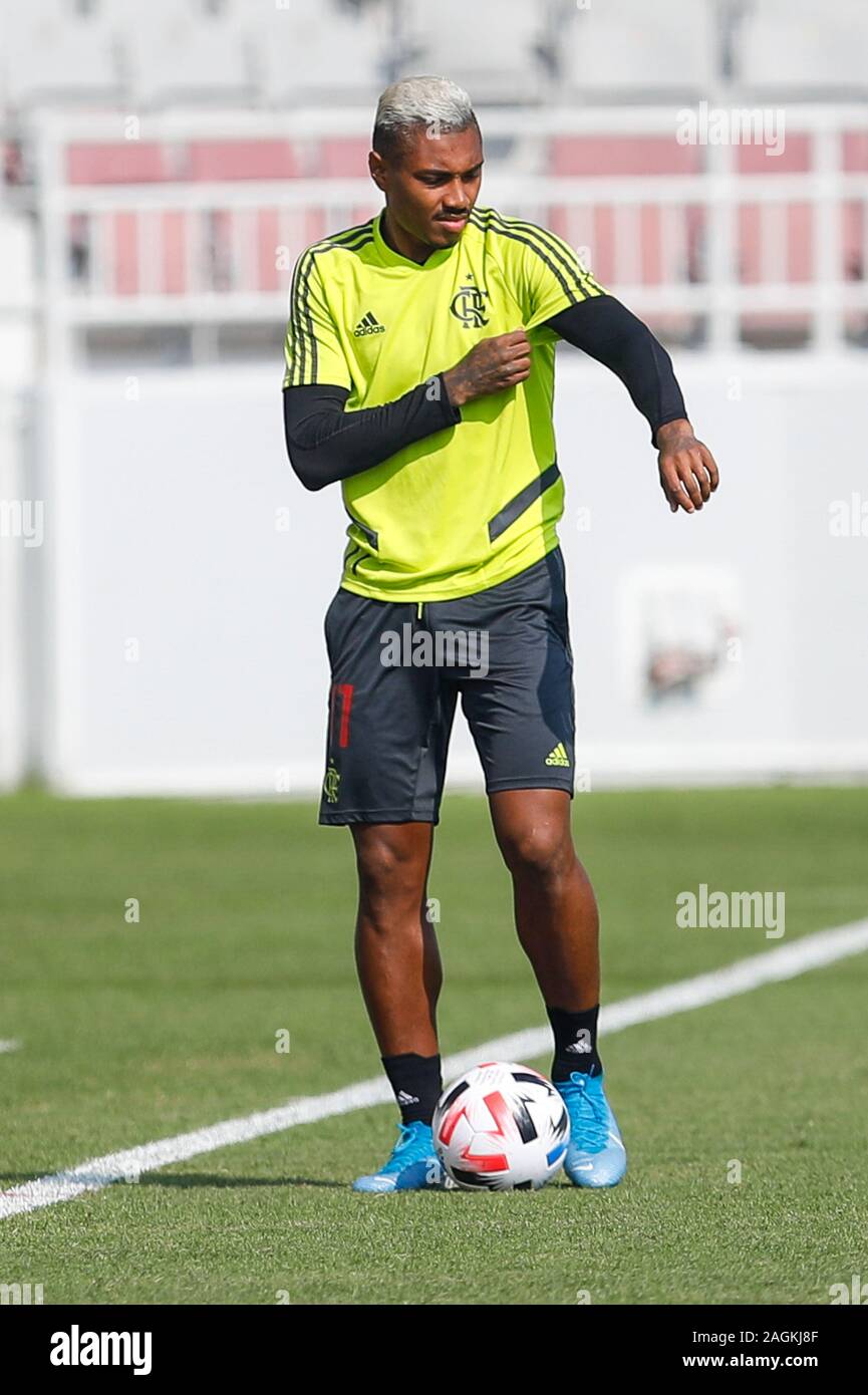 Vitinho during last Flamengo’s training session before the Final in the ...