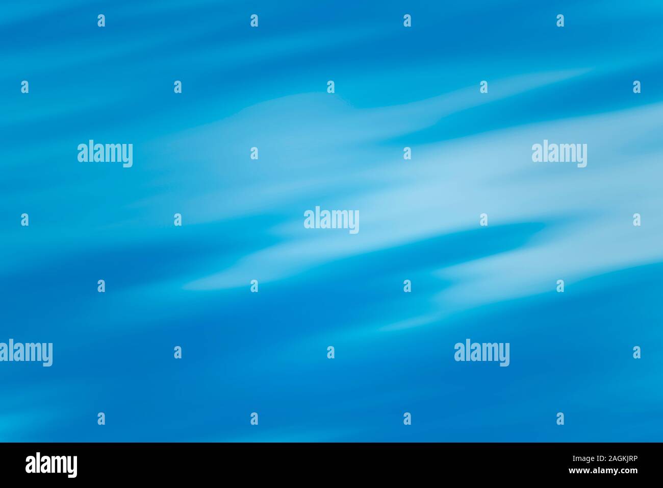 Abstract blue waterfall Stock Photo - Alamy