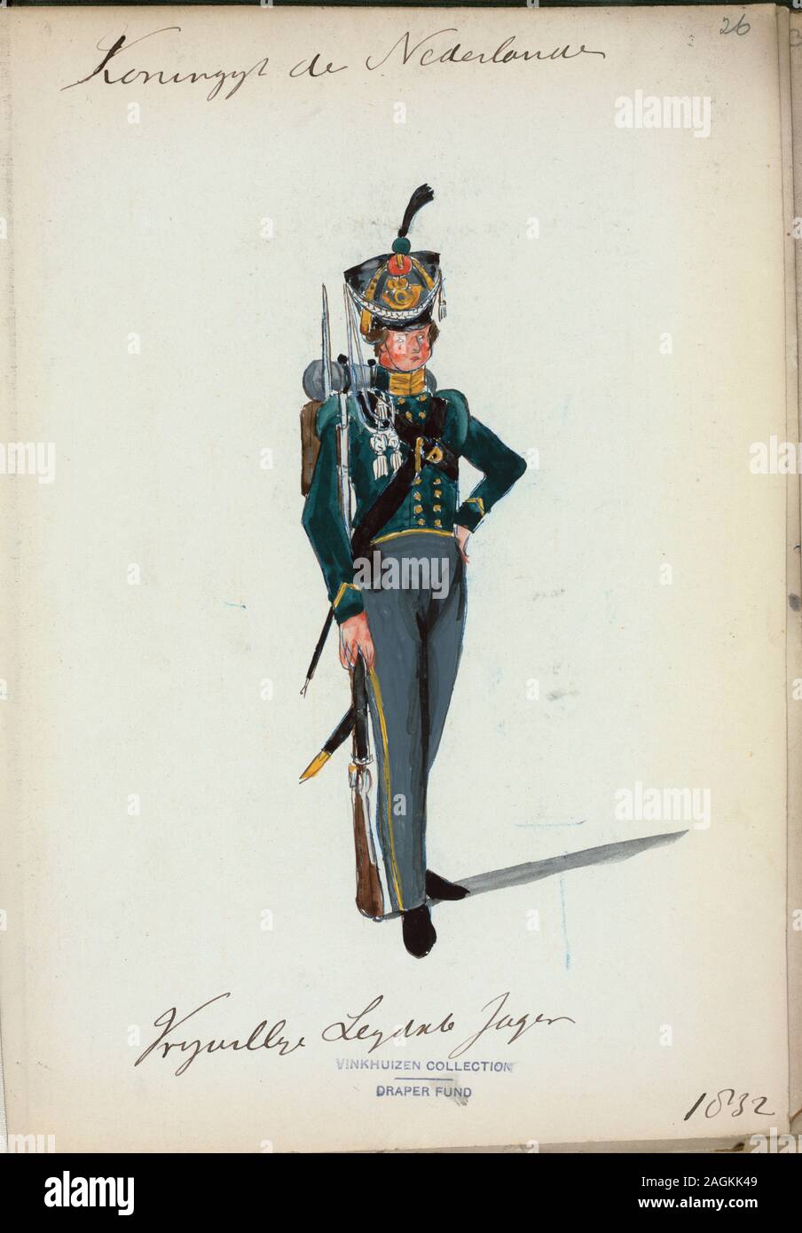 Netherlands dutch holland soldier, 1830-32.; Netherlands dutch holland ...
