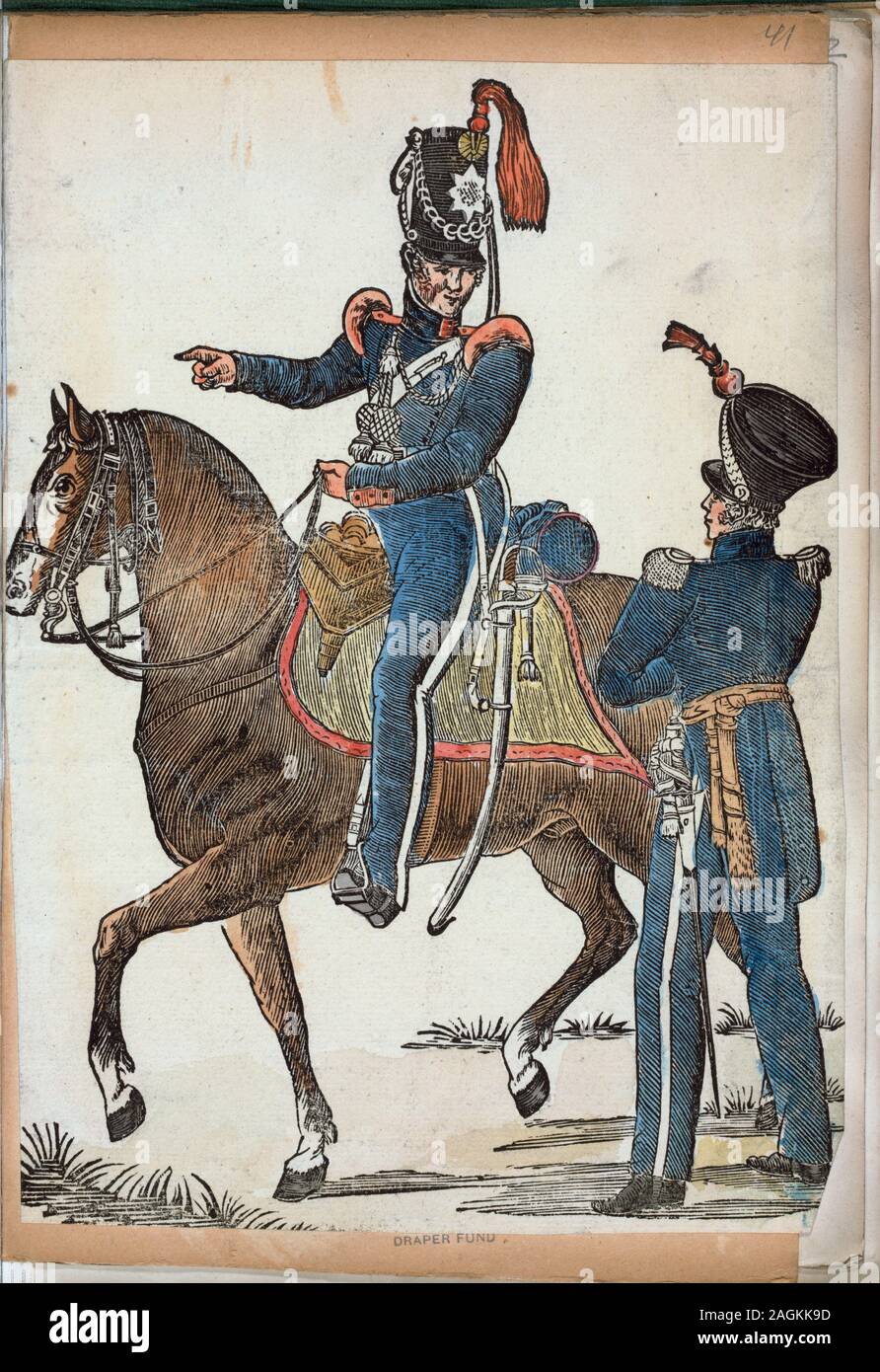 Netherlands dutch holland soldier, 1830-32.; Netherlands dutch holland ...