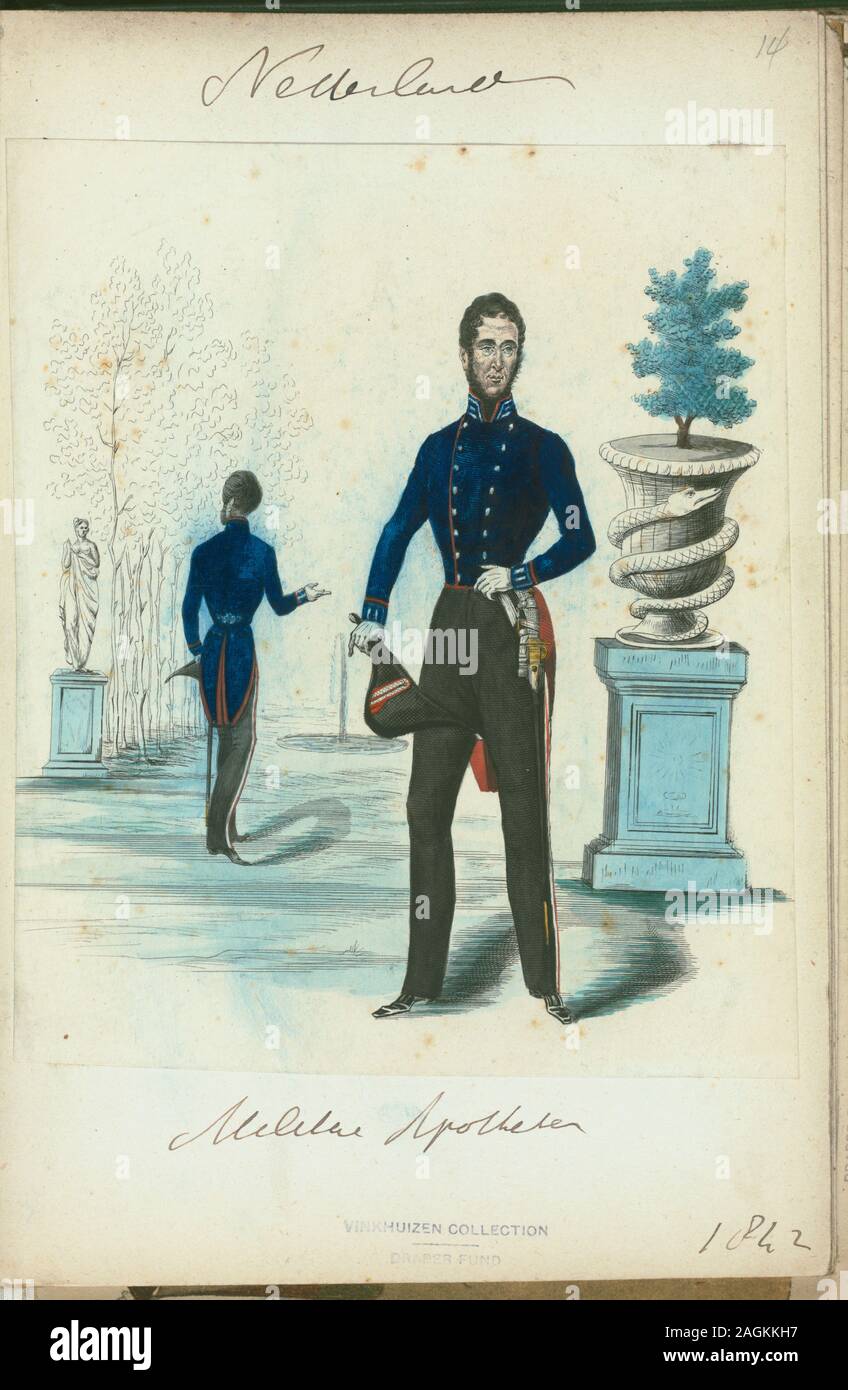 Netherlands dutch holland soldier, 1842-44.; Netherlands dutch holland ...