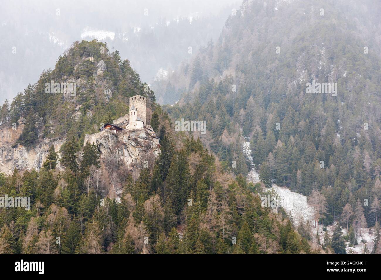 Castle of Uttenheim. Villa Ottone, Italy Stock Photo - Alamy