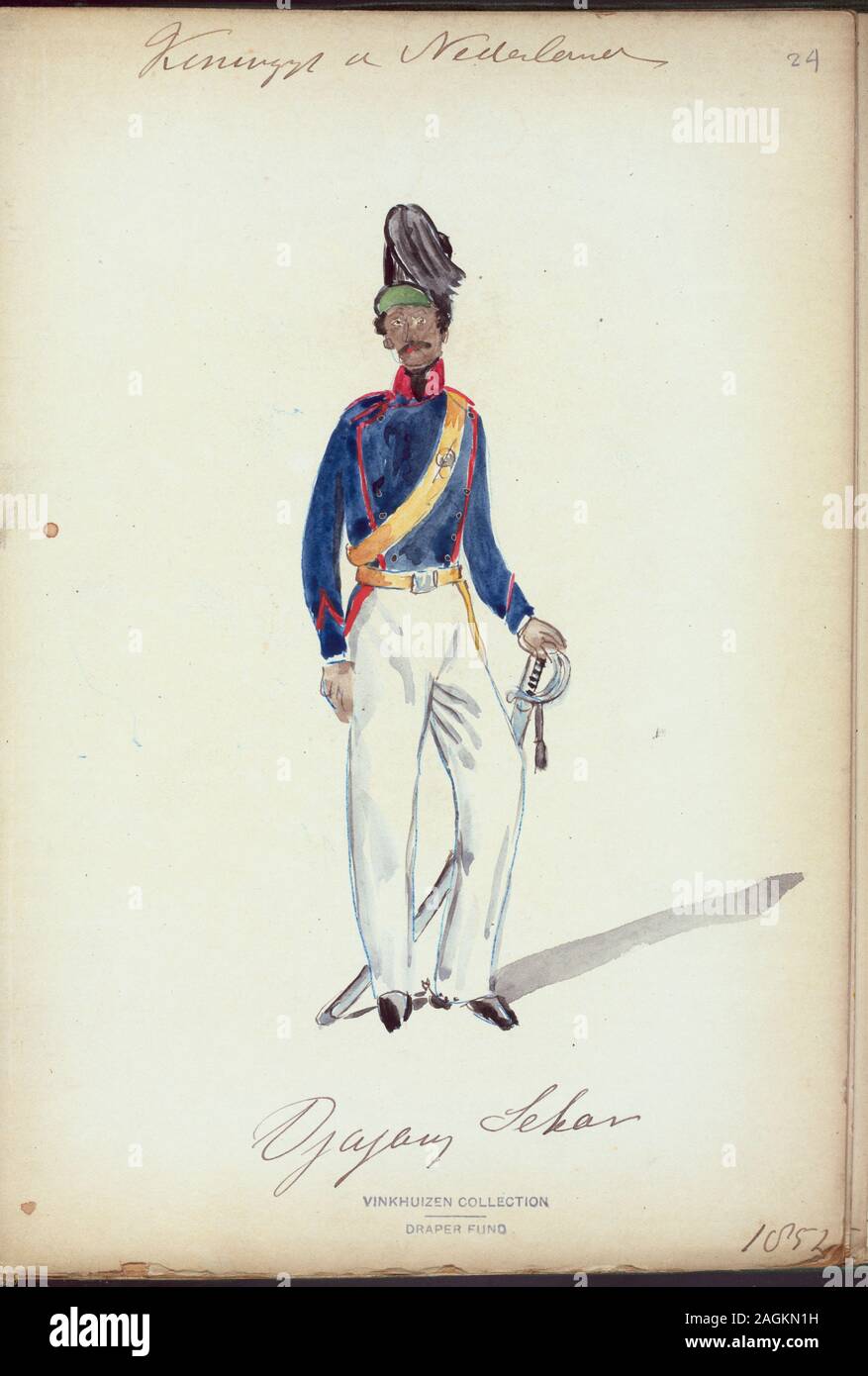 Netherlands dutch holland soldier, 1848-55.; Netherlands dutch holland ...