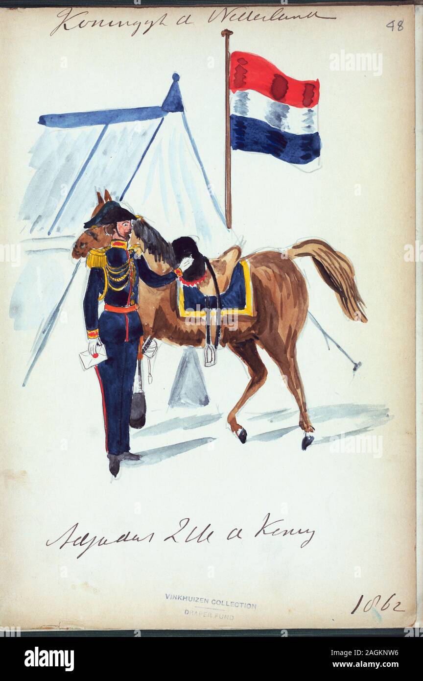 Netherlands dutch holland soldier, 1856-62.; Netherlands dutch holland ...