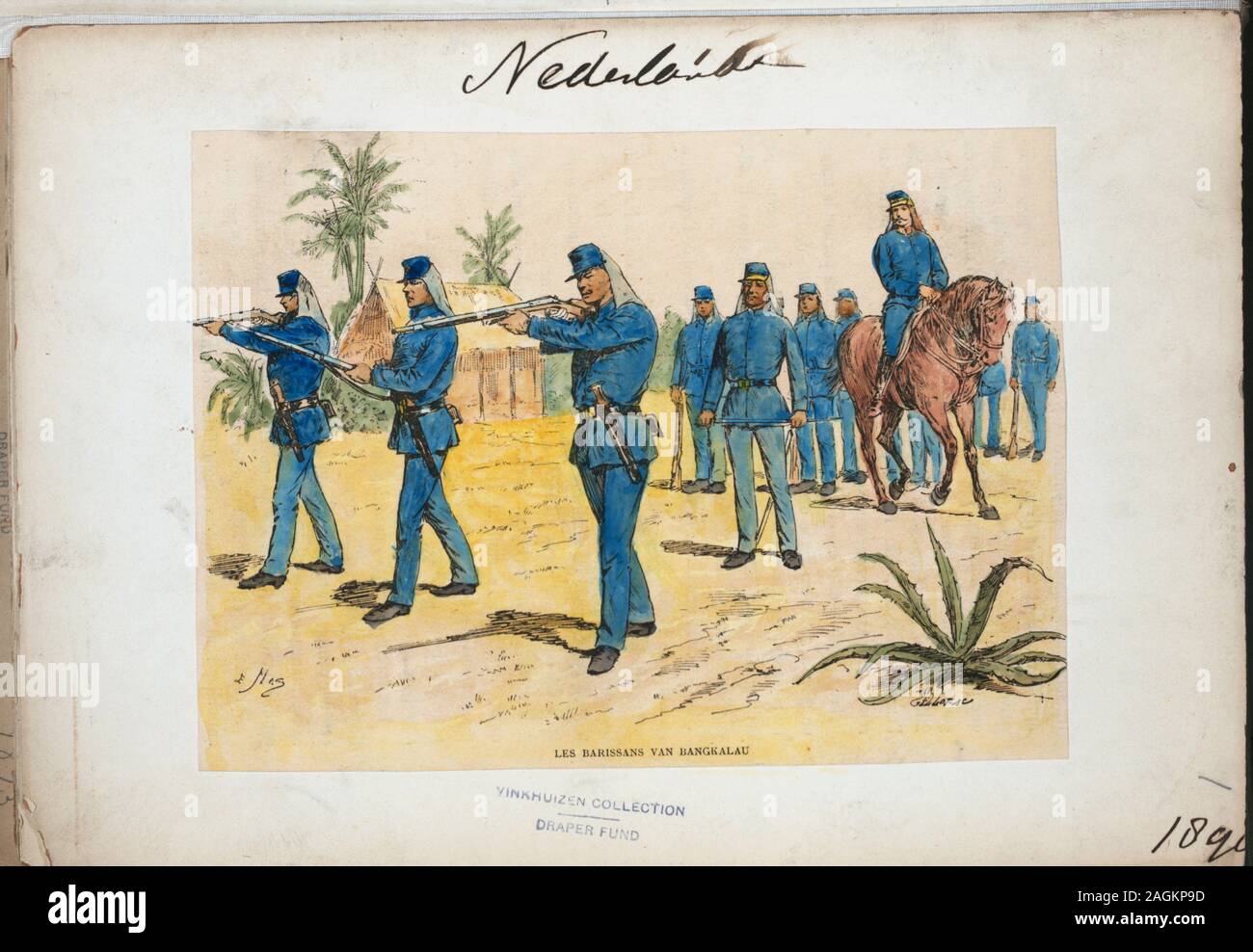 Netherlands dutch holland soldier, 1890-96.; Netherlands dutch holland ...