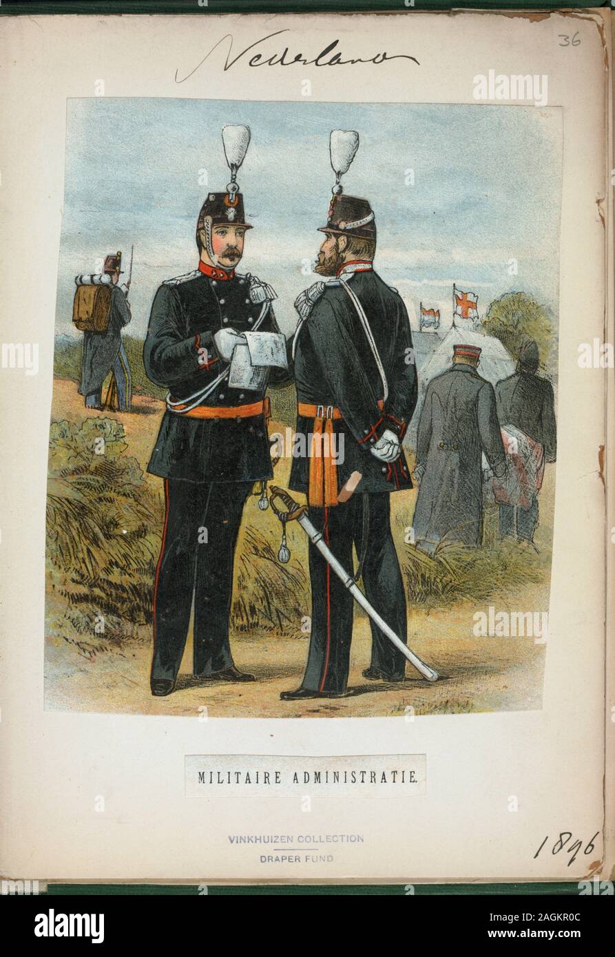 Netherlands dutch holland soldier, 1896 [part 1].; Netherlands dutch ...