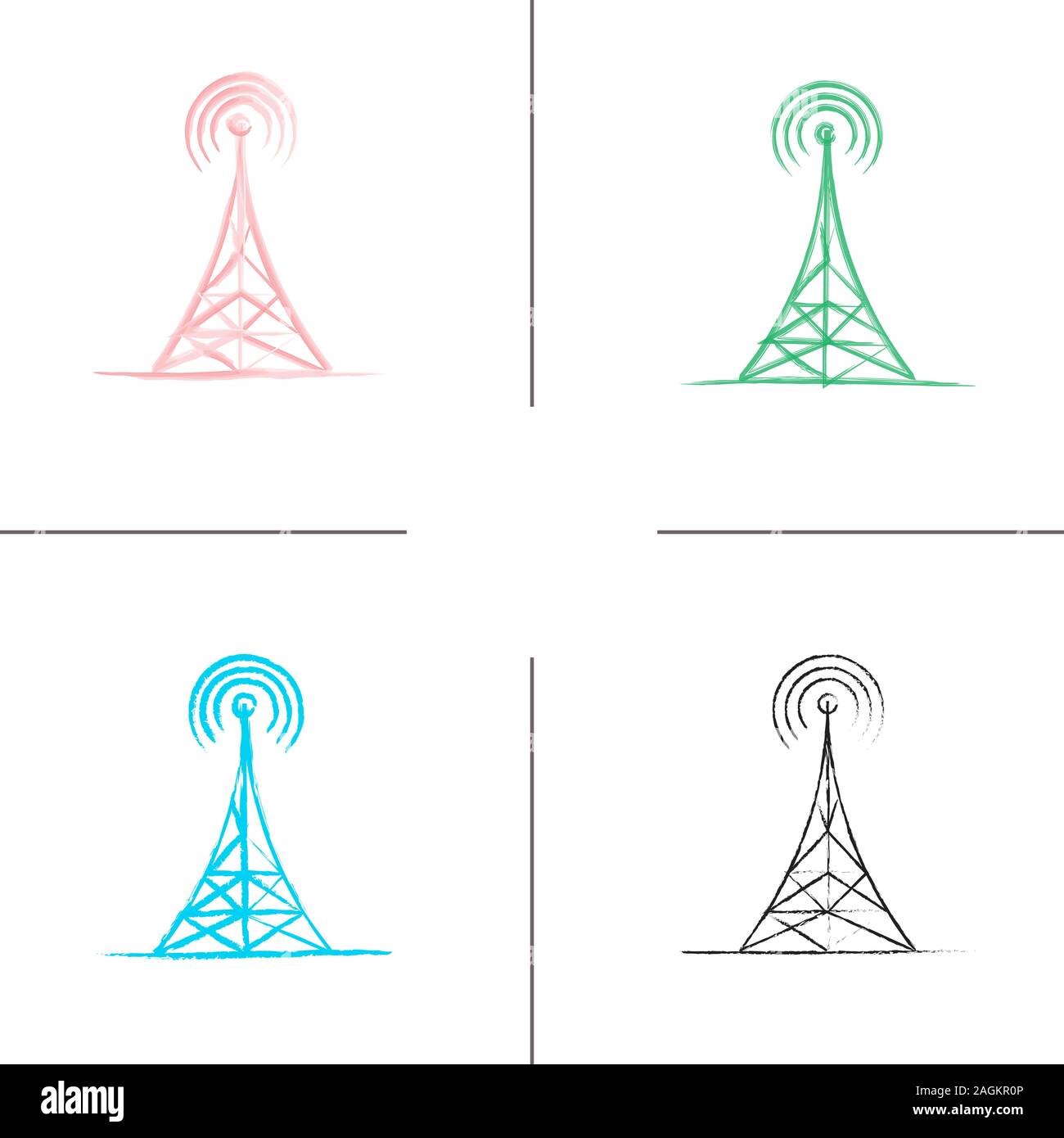 Antenna Tower Drawing