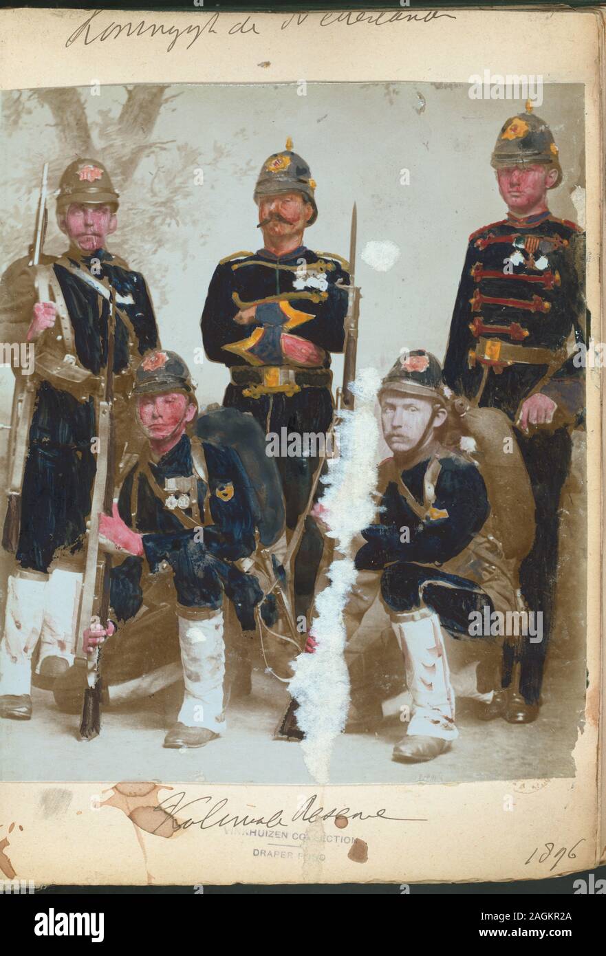 Netherlands dutch holland soldier, 1896 [part 2].; Netherlands dutch ...