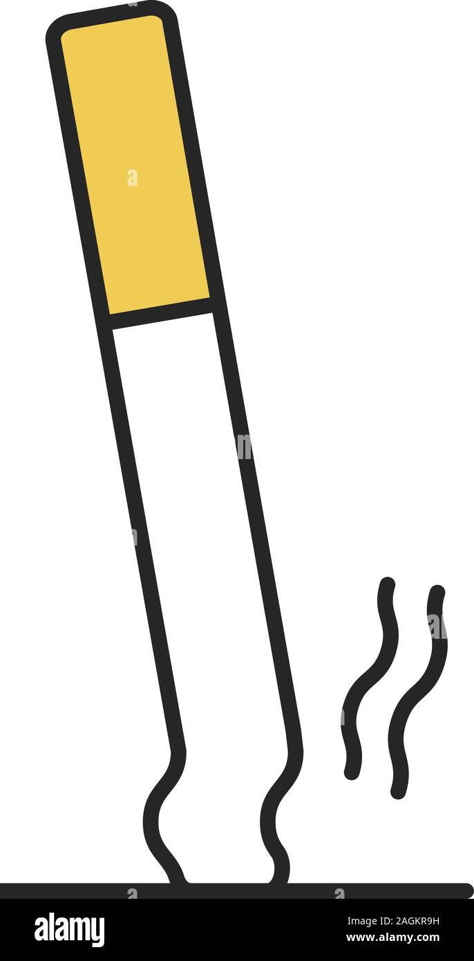 Stub out cigarette Stock Vector Images - Alamy