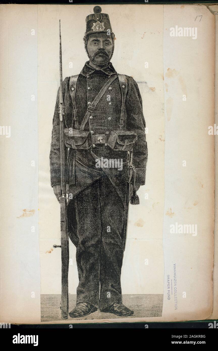 Netherlands dutch holland soldier, 1896 [part 3].; Netherlands dutch ...