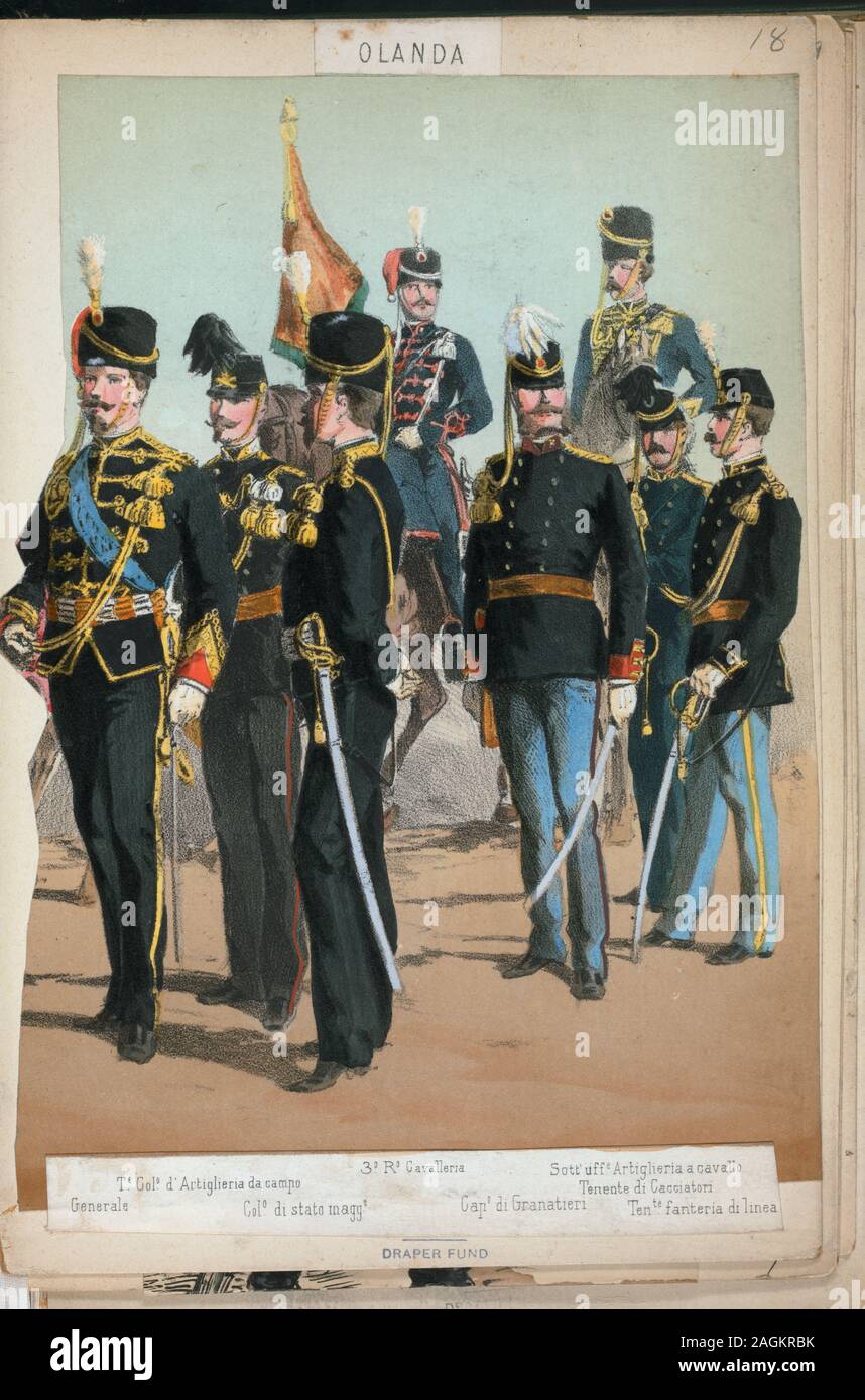 Netherlands dutch holland soldier, 1896 [part 3].; Netherlands dutch ...