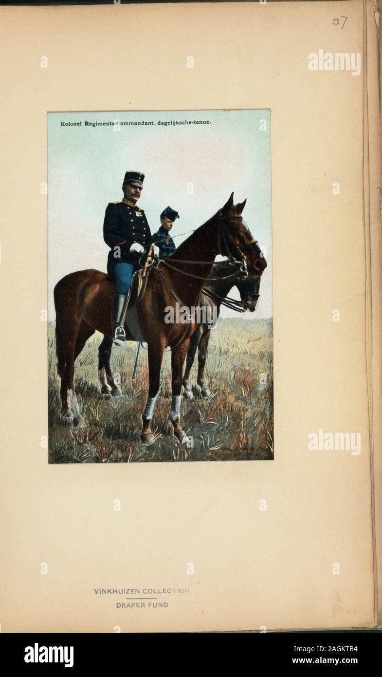 Netherlands dutch holland soldier, 1900-09 [part 2].; Netherlands dutch ...