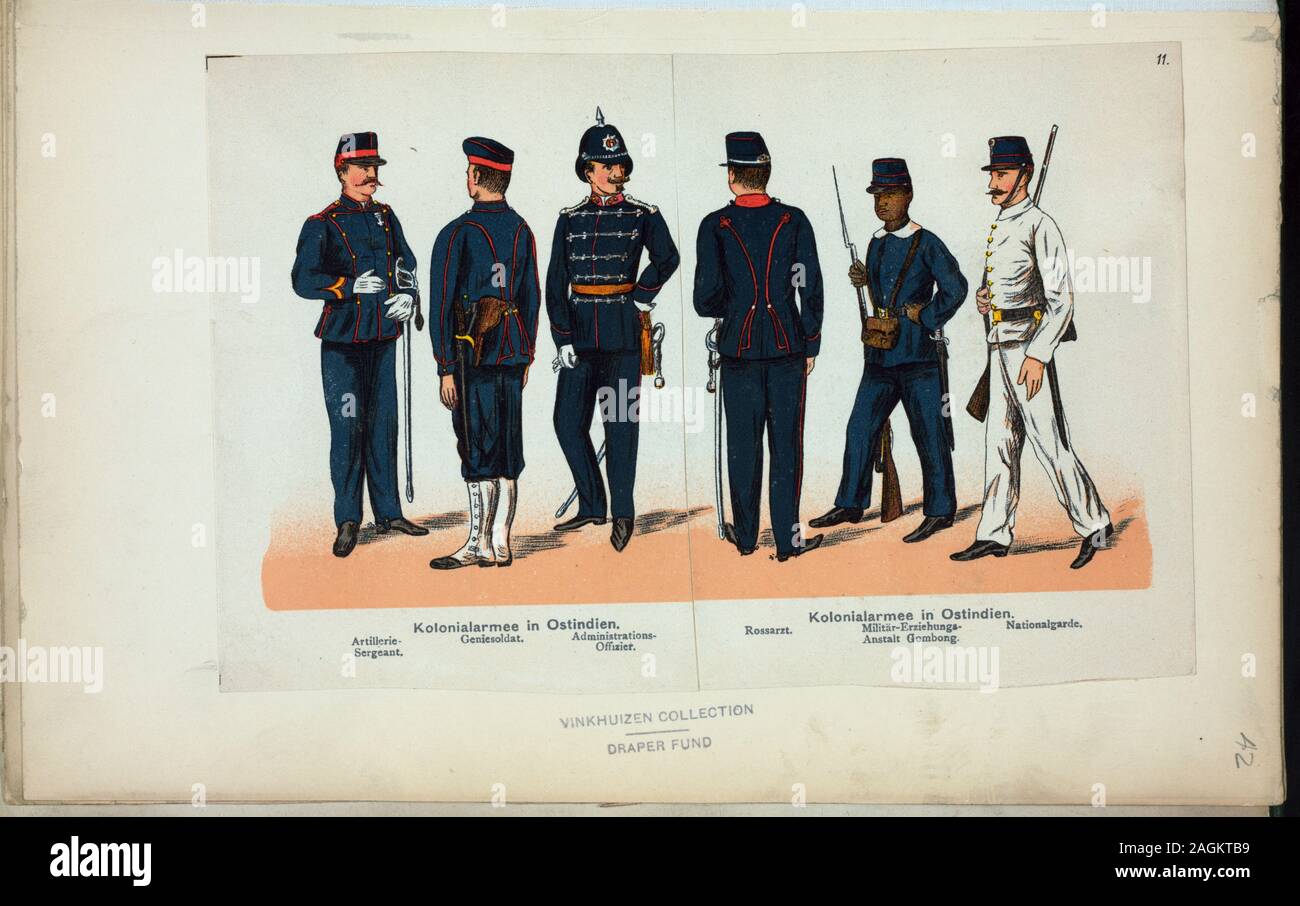 Netherlands dutch holland soldier, 1900-09 [part 2].; Netherlands dutch ...