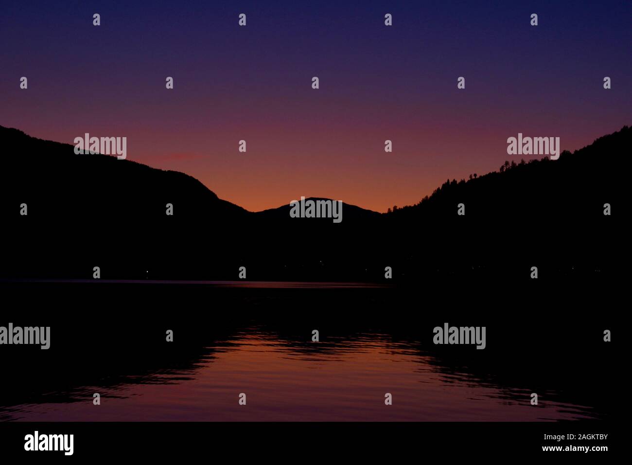 Norwegian fjords sunset hi-res stock photography and images - Alamy