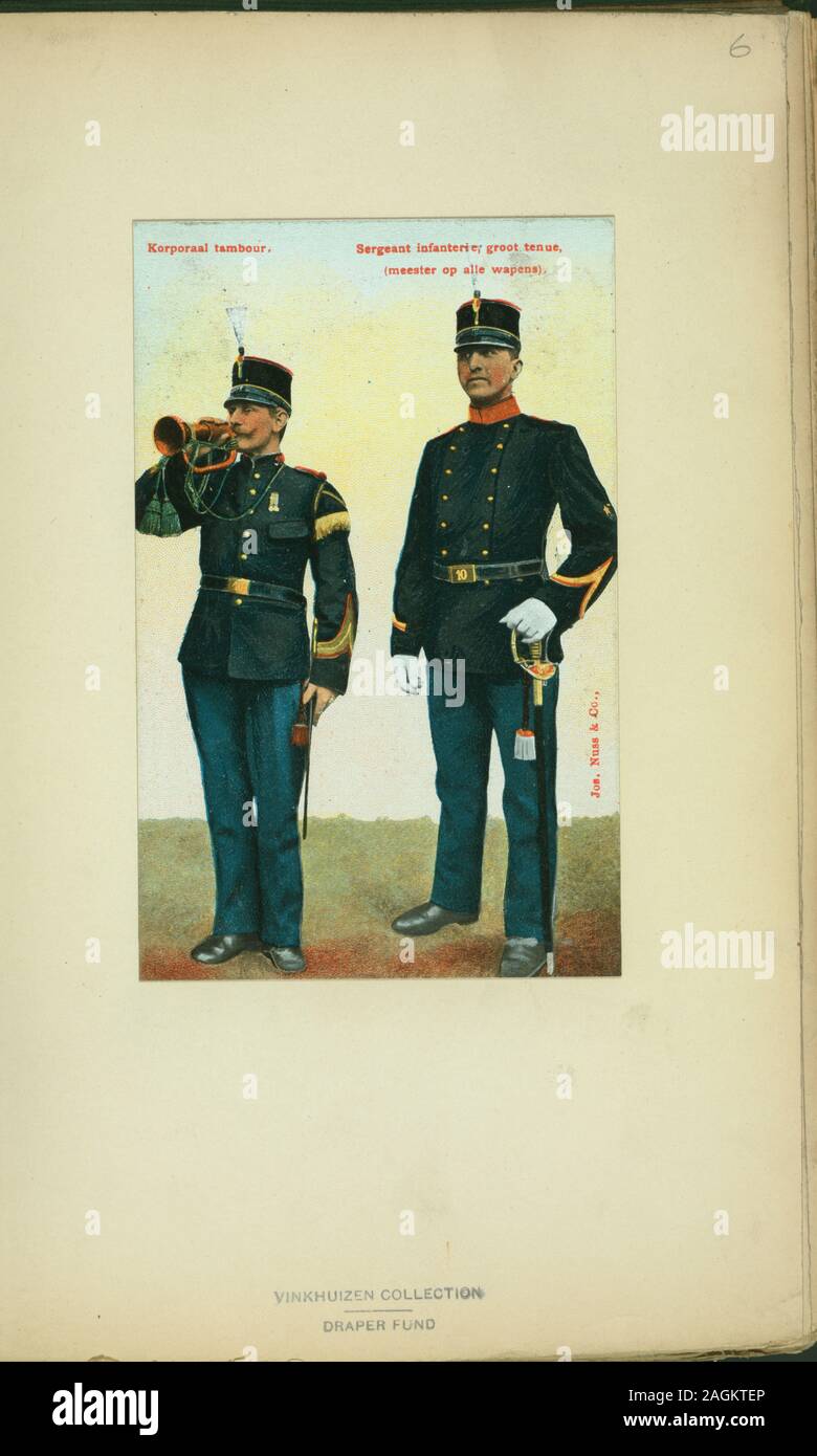 Netherlands dutch holland soldier, 1900-09 [part 3].; Netherlands dutch ...