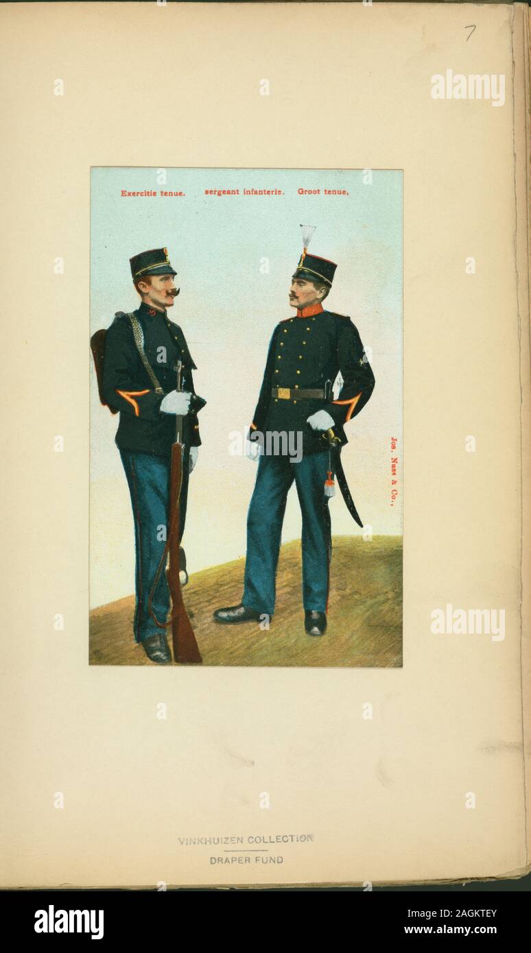 Netherlands dutch holland soldier, 1900-09 [part 3].; Netherlands dutch ...