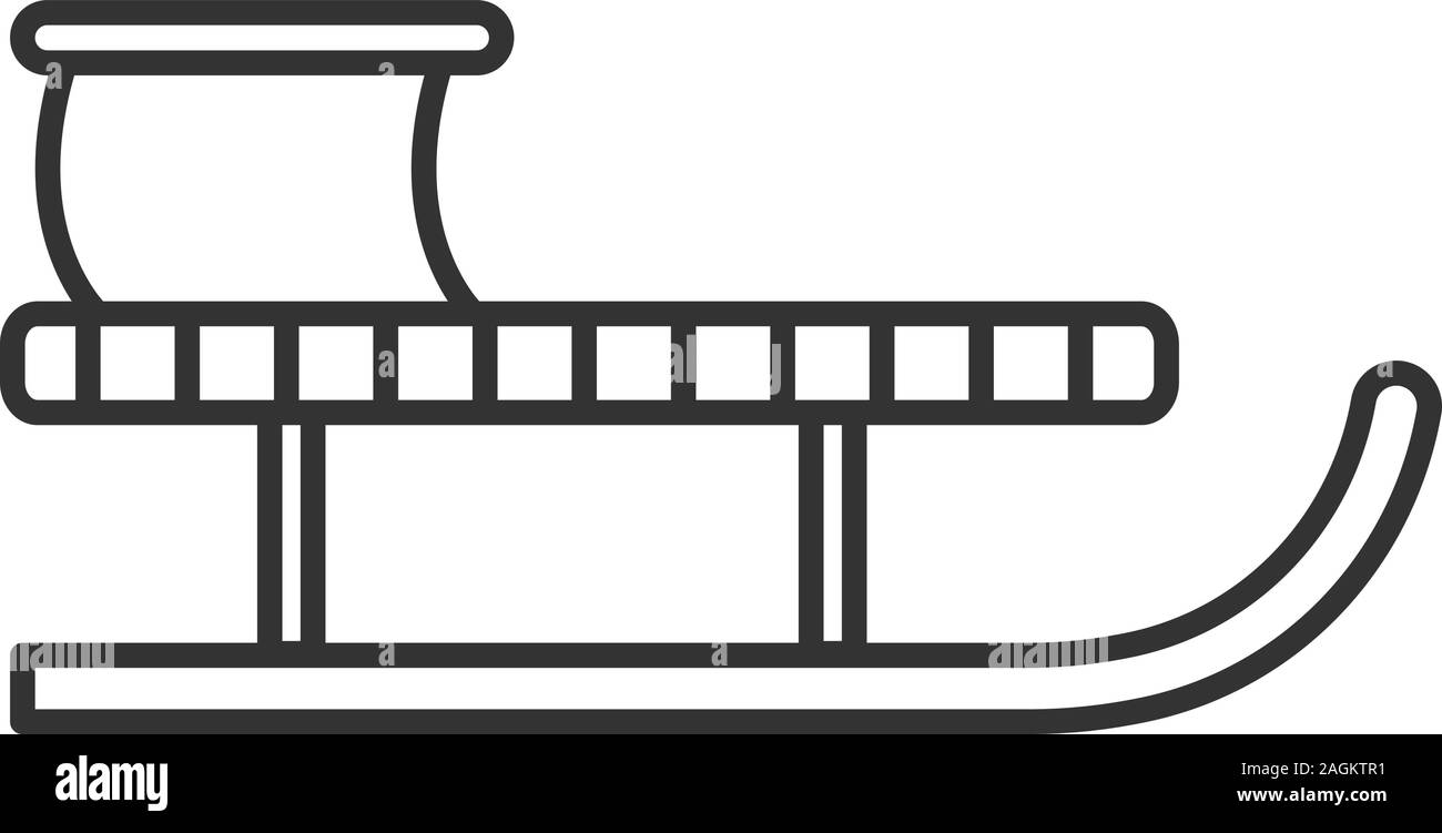 Toboggan outline Black and White Stock Photos & Images - Alamy