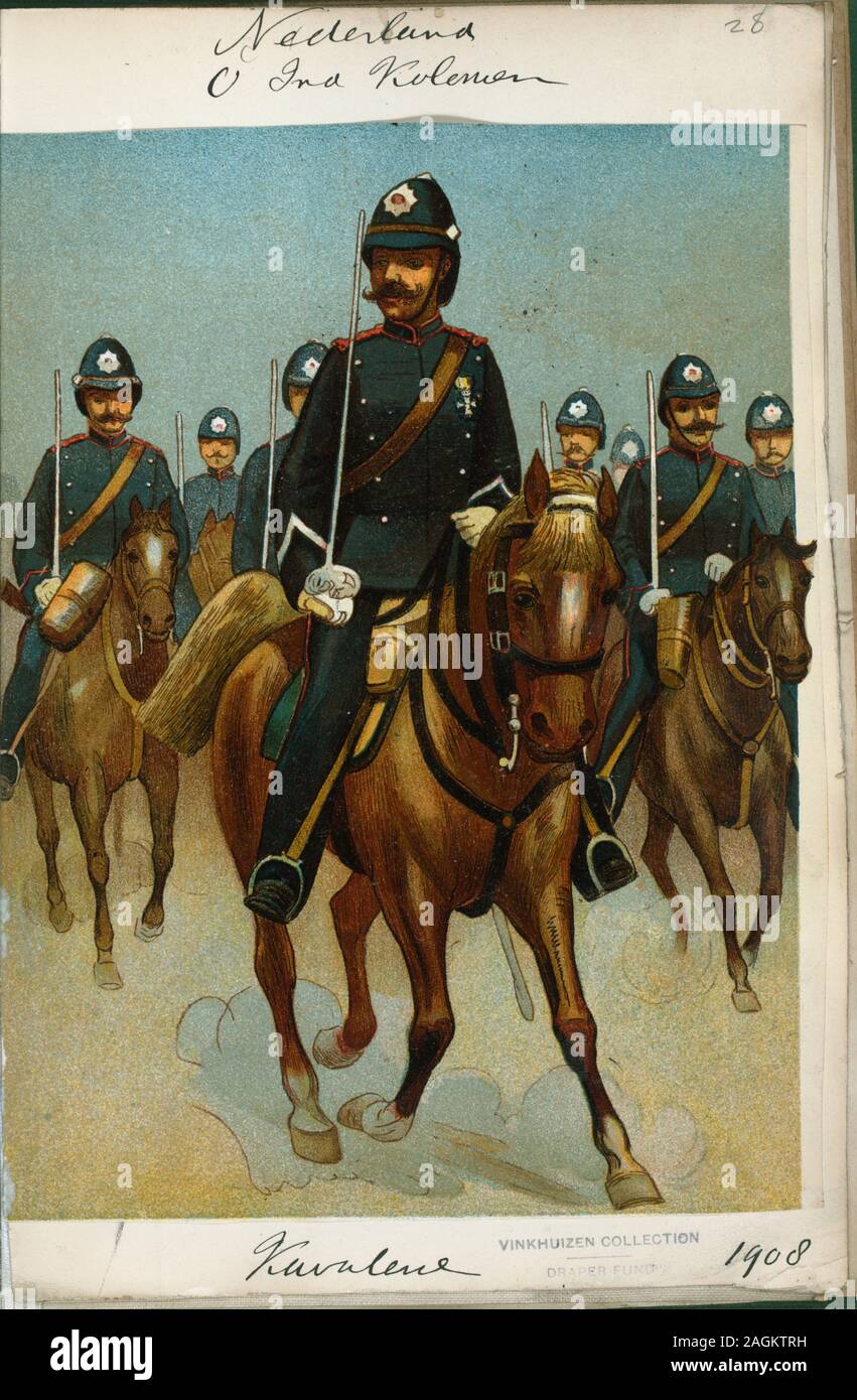 Netherlands dutch holland soldier, 1900-09 [part 3].; Netherlands dutch ...