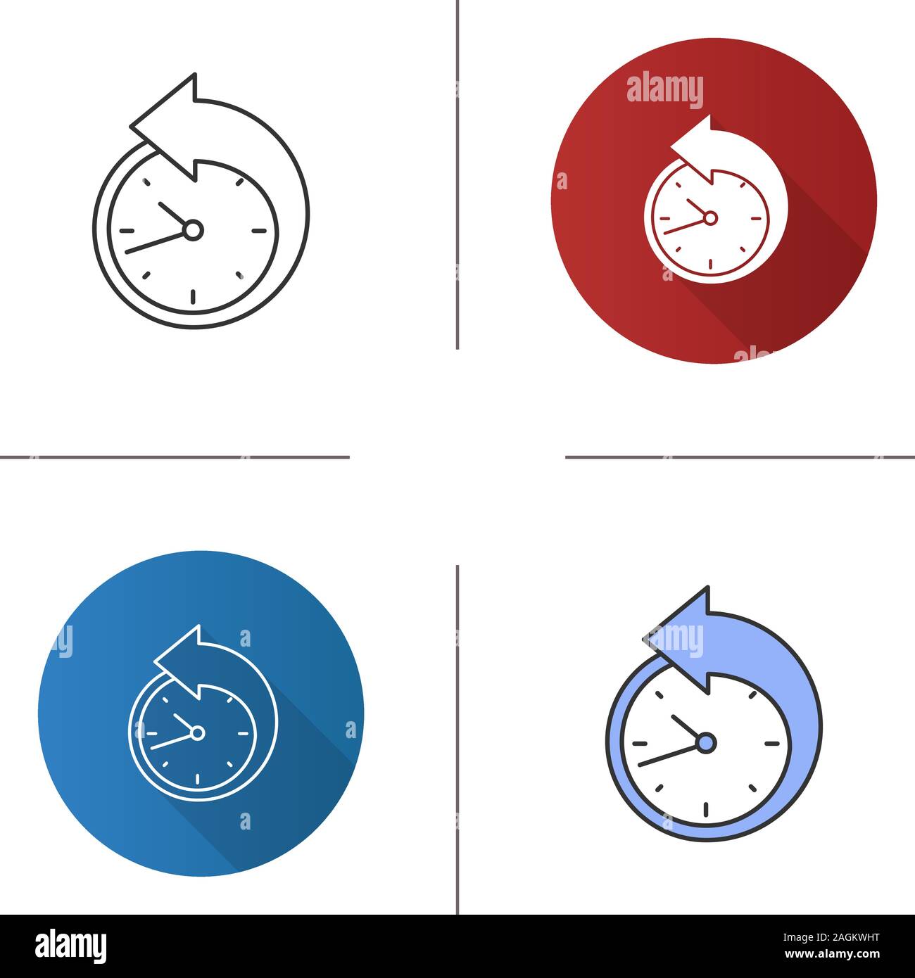 Counterclockwise vector vectors hi-res stock photography and images - Alamy