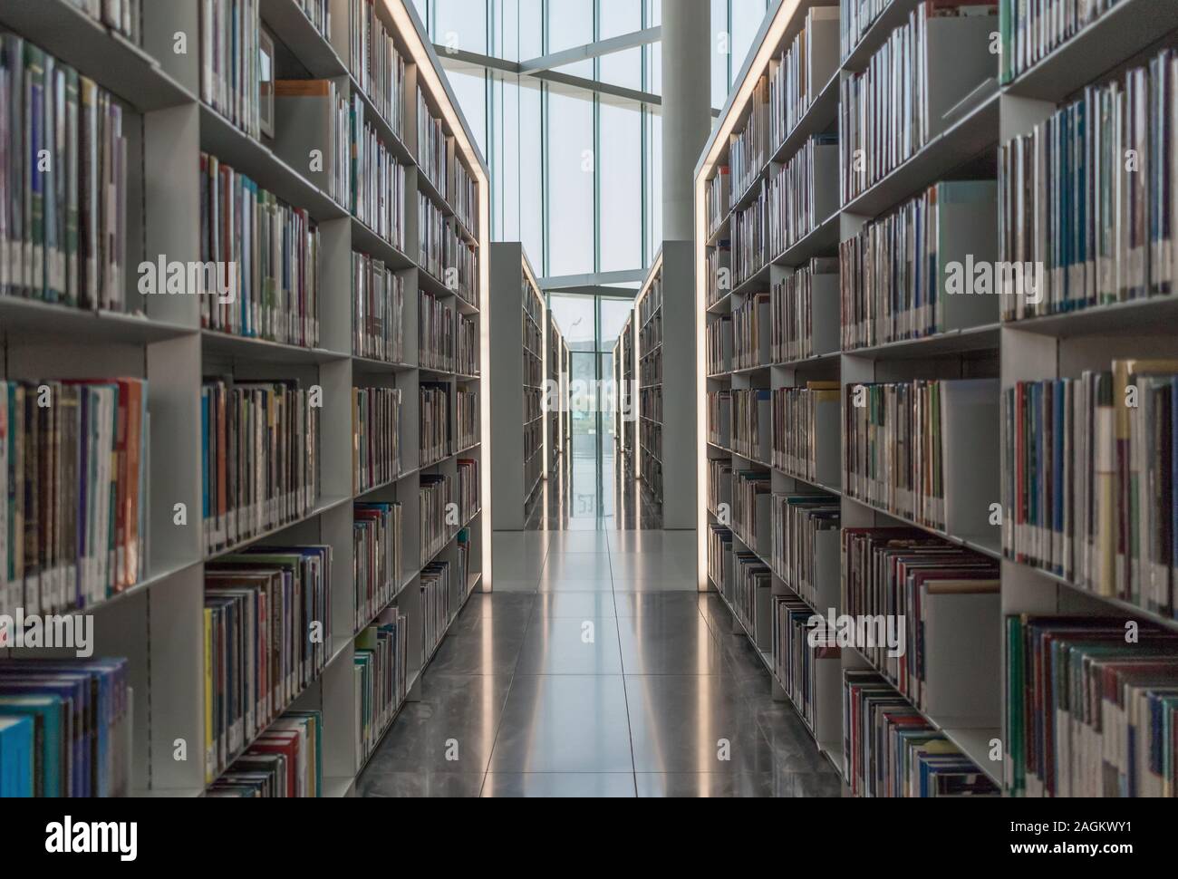 one of the first public libraries in the Persian Gulf region, the Qatar ...