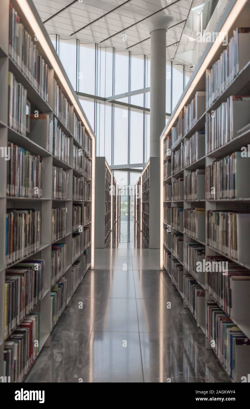 one of the first public libraries in the Persian Gulf region, the Qatar ...