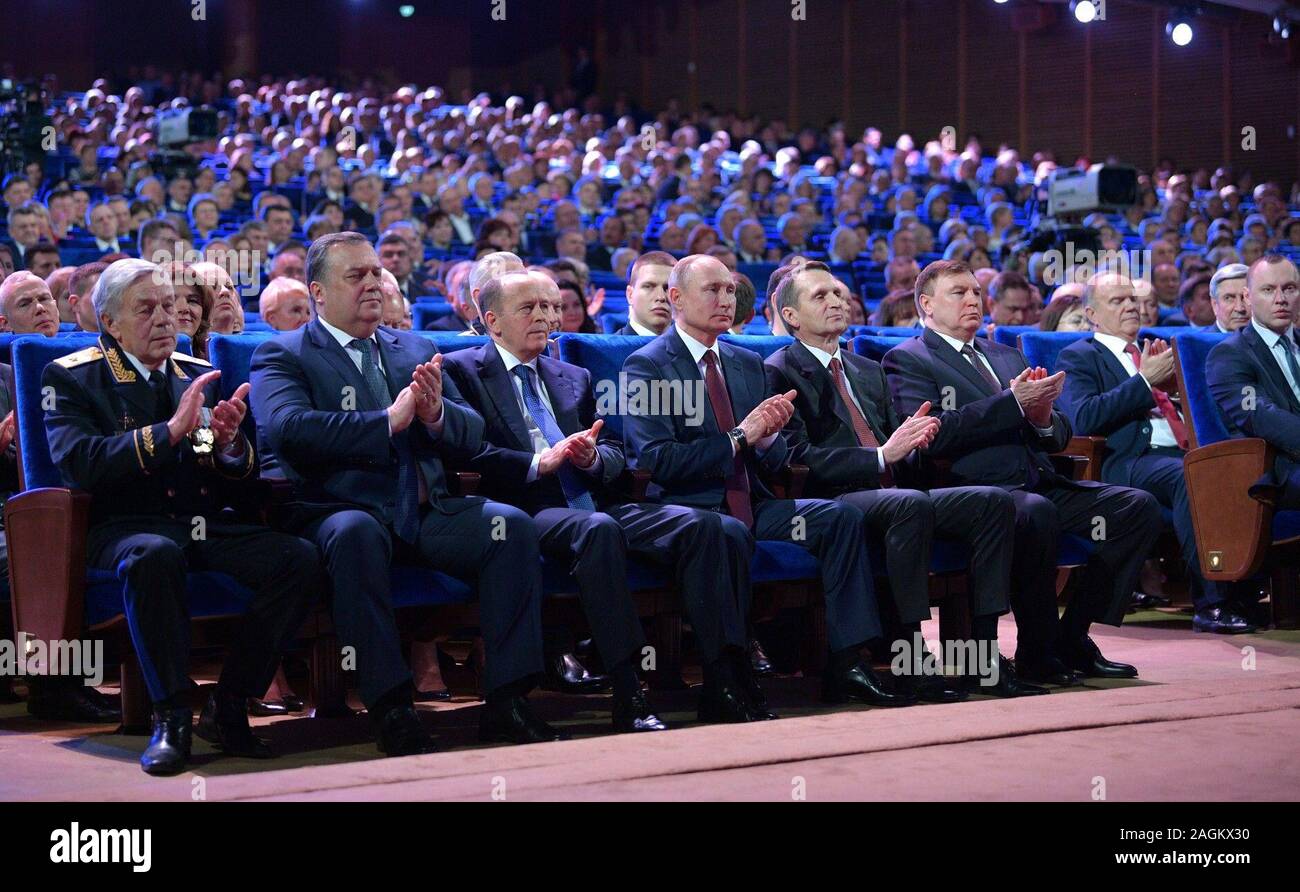 December 19, 2019. - Russia, Moscow. - Russian Federal Protective ...