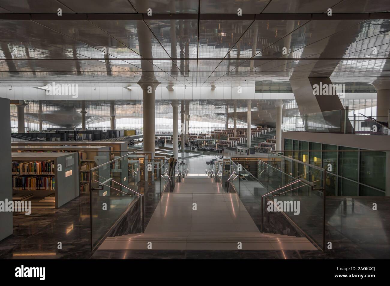 one of the first public libraries in the Persian Gulf region, the Qatar ...