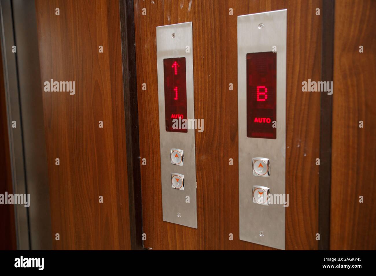 Old Elevator Buttons High Resolution Stock Photography and Images - Alamy